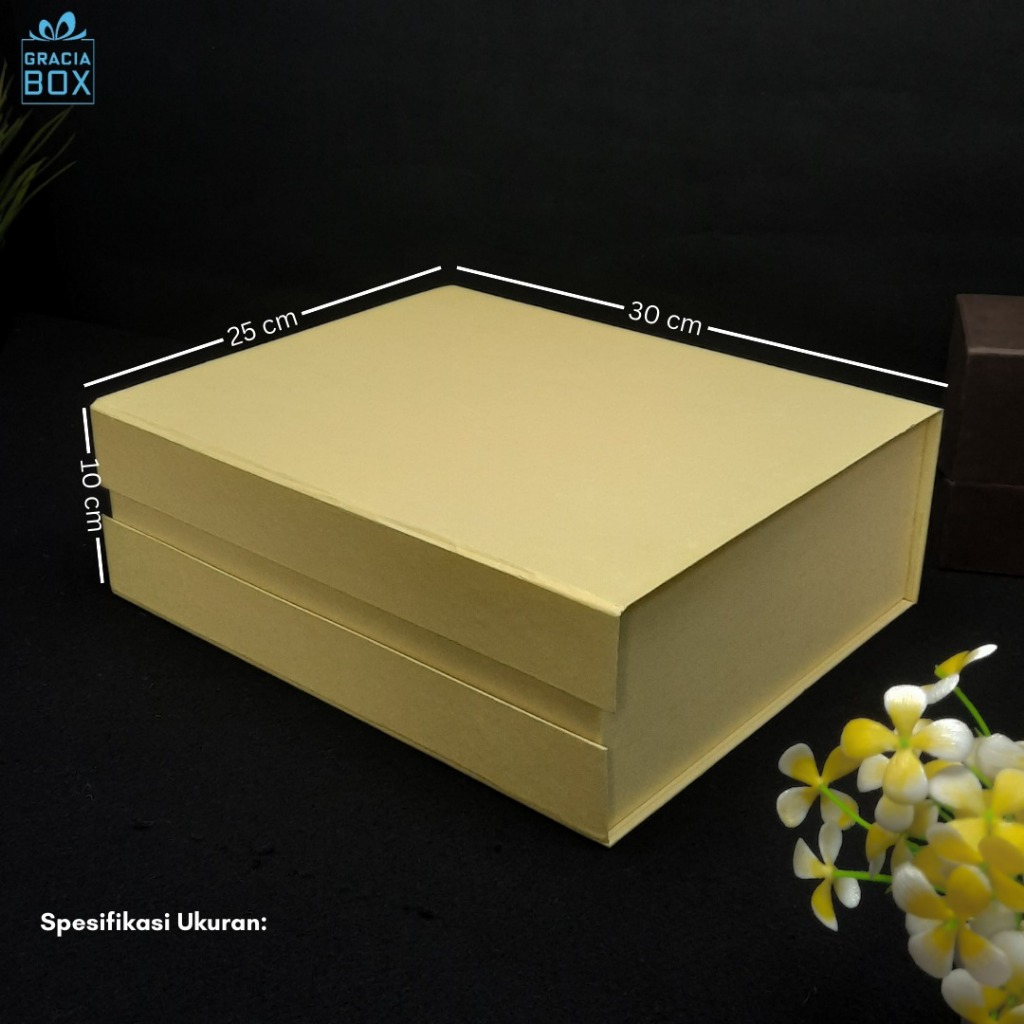 Jual BOX HAMPER - HARDBOX - KOTAK SOUVENIR - ukuran 30 cm x 25 cm x 10 ...