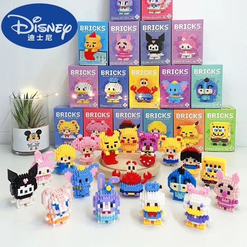 Jual MAINAN ANAK DEWASA PUZZLE LEGO BRICKS KARAKTER KARTUN DISNEY ...
