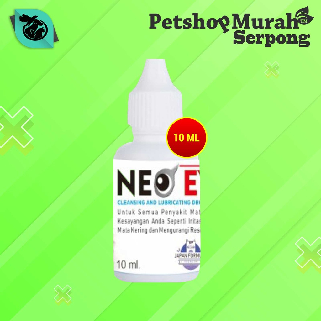 Jual Obat Tetes Mata Kucing & Anjing Neo Eye Drops 10ml | Shopee Indonesia