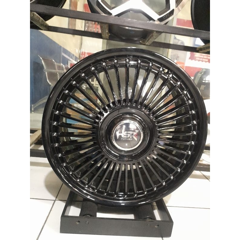 Jual VELG MOBIL HSR FORGED MRK R20 BLACK HRV , CRV , HARRIER , ALPHARD ...