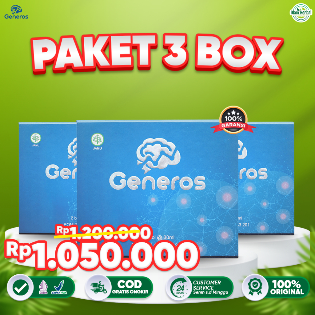 Jual Generos Nutrisi Solusi Anak Lambat Bicara Kesehatan Anak Usia Emas ...