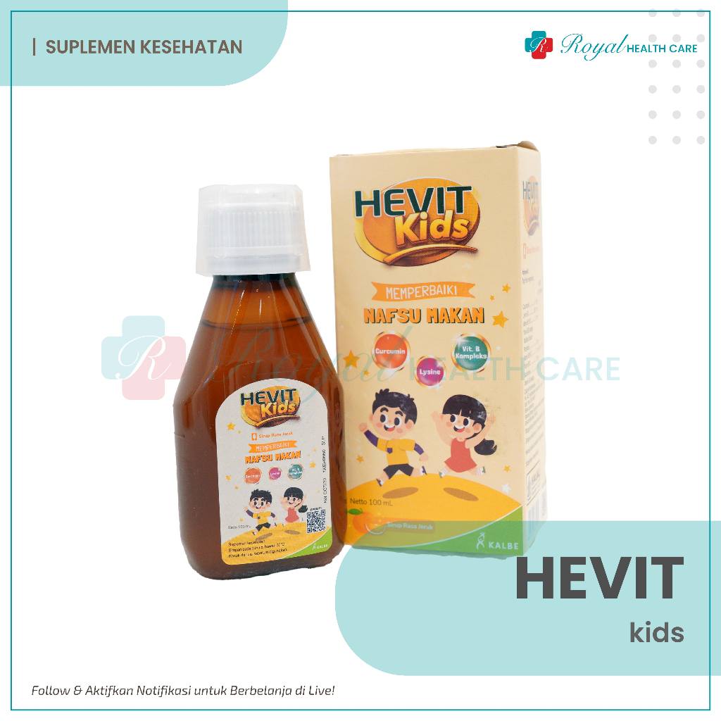 Jual HEVIT KIDS SIRUP 100ML Sebagai Sumber Vitamin dan Asam Amino Pada ...