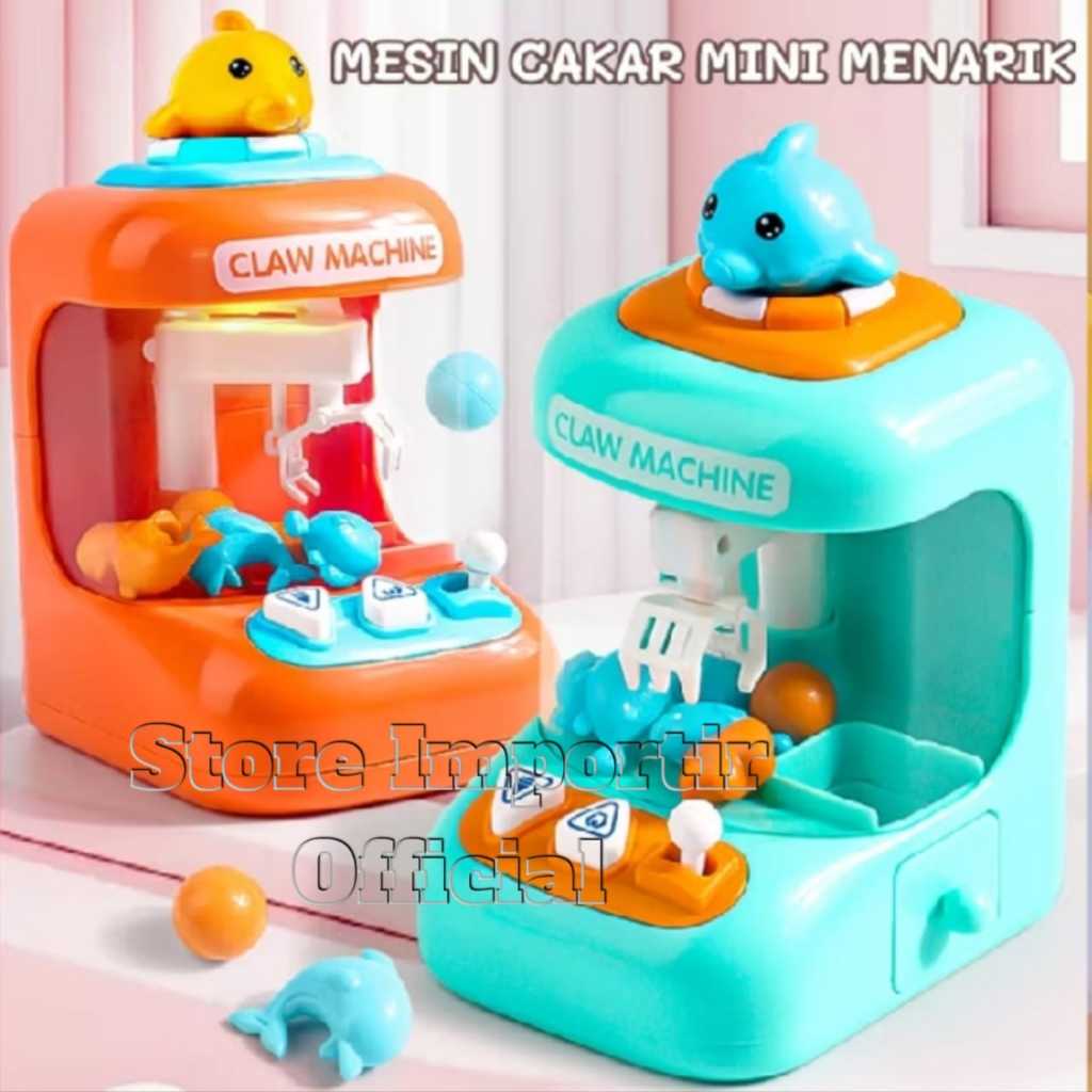 Jual Mainan Game Capit Claw Machine Mini 1690 2 Mainan Edukasi Anak ...