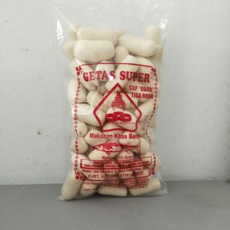 Jual Getas super cap obor tiga roda kantong merah bentuk lonjong ...