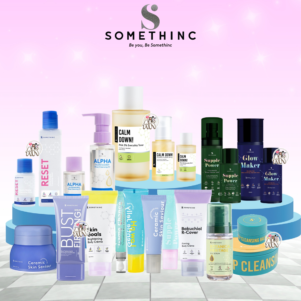 Jual SOMETHINC SKINCARE SERUES ( TONER / CLEANSER / CERAMIC SKIN ...