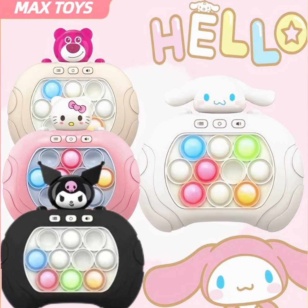 Jual KODE X19V Pop It Elektronik Cinnamoroll Quick Push Bubble Game Pop ...