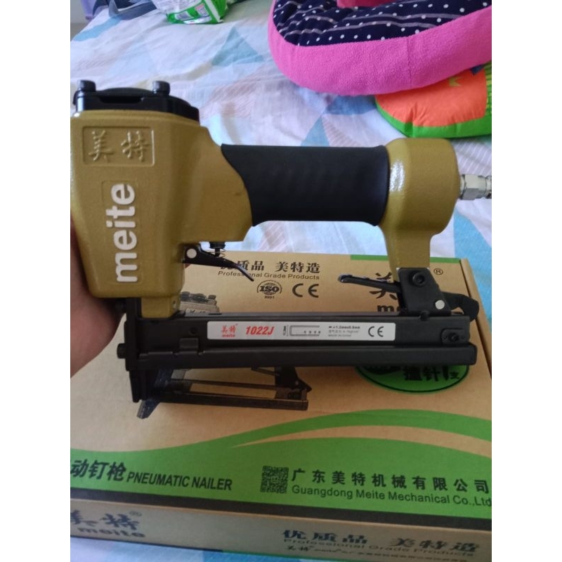 Jual MEITE TIPE 1022J 1022 J AIR NAIL GUN NAILER ALAT PAKU TEMBAK U ...