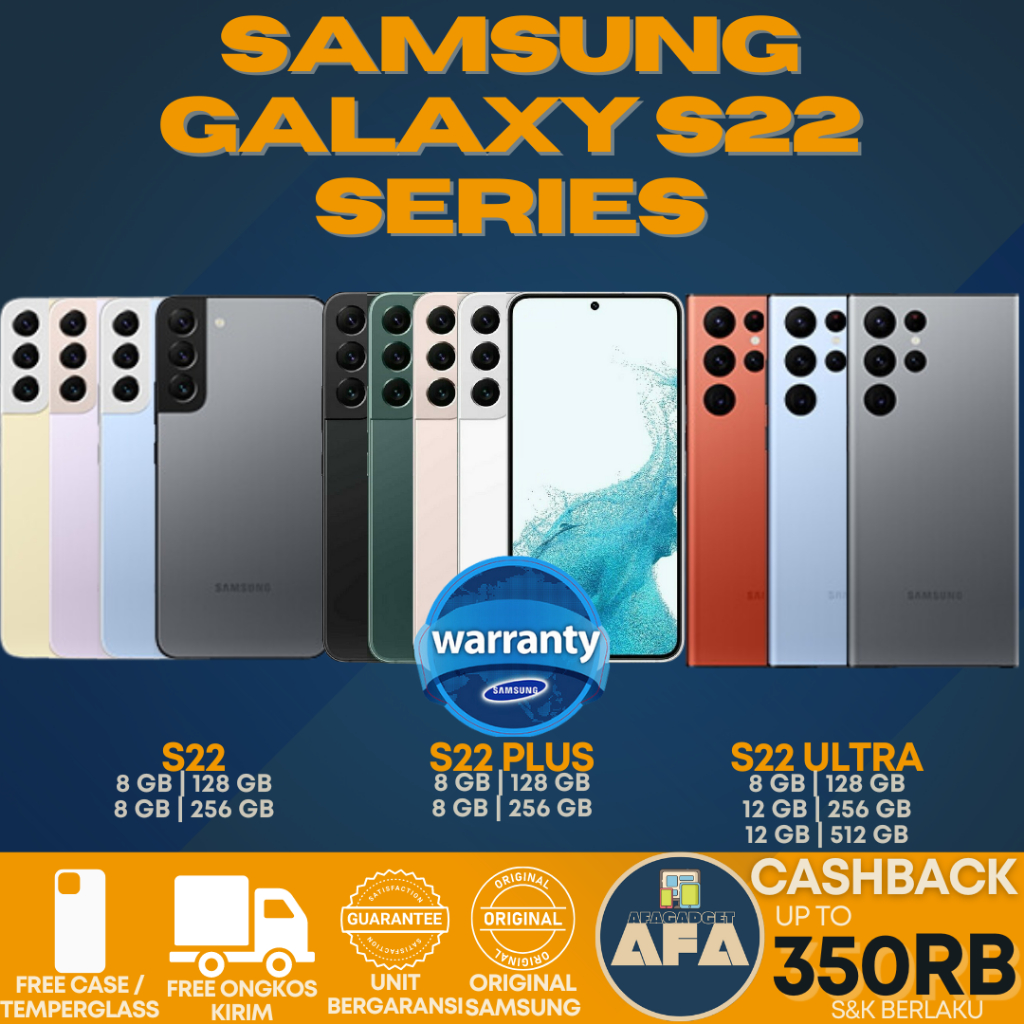 Jual (SEIN) SAMSUNG GALAXY S22 PLUS 5G | S22 ULTRA 5G | 512GB 256GB 128GB Original Fullset ...