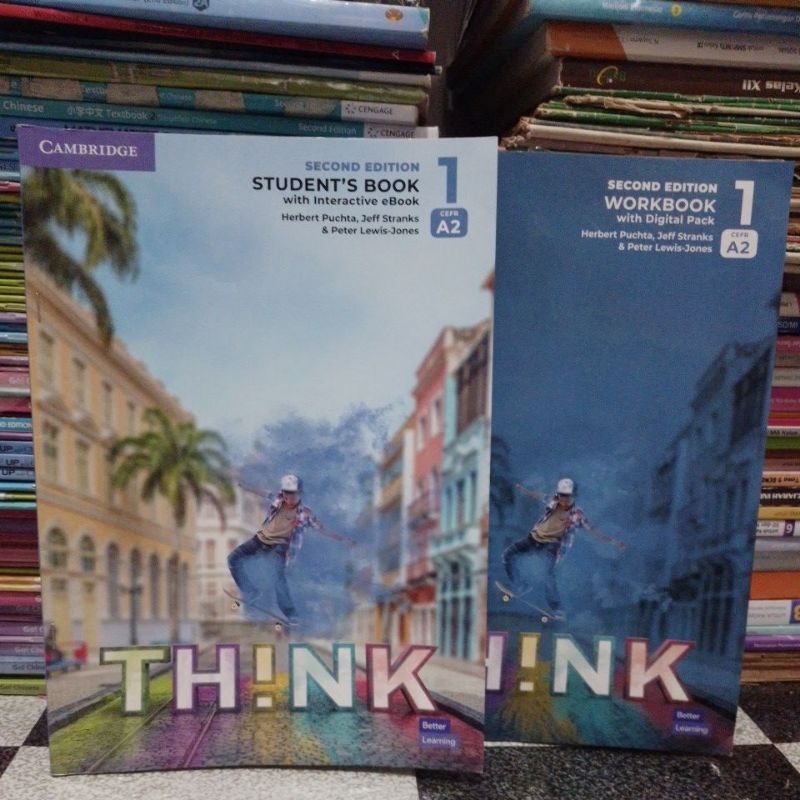 Jual BUKU THINK SECOND EDITION LEVEL 1 STUDENT'S BOOK WORKBOOK A2 | Shopee Indonesia