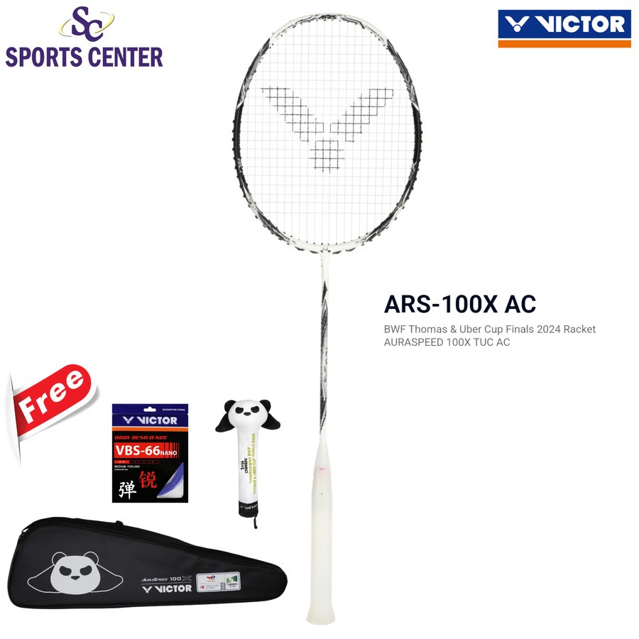 Jual Special Edition Raket Badminton Victor Thomas Uber Cup AURASPEED ...