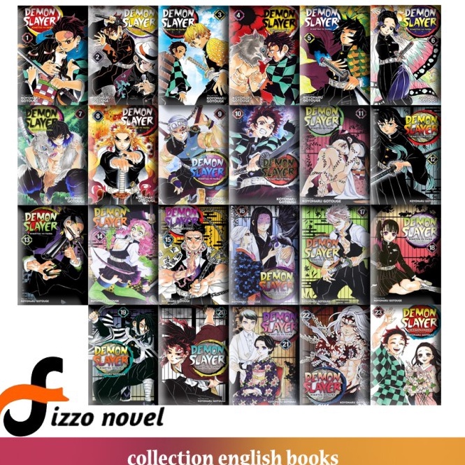 Jual KODE Y9O Komik English Demon Slayer Kimetsu no Yaiba 23 book ...