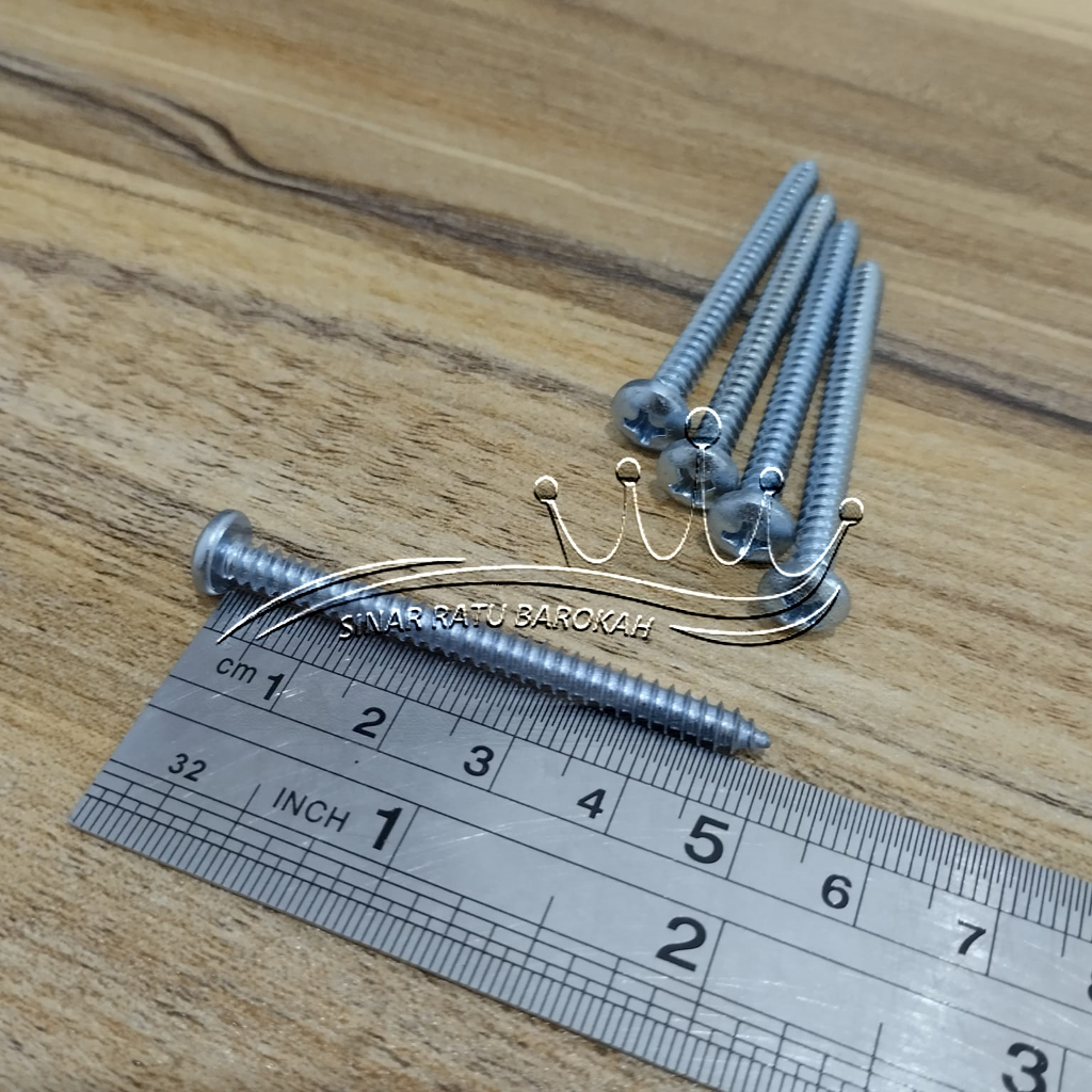 Jual SEKRUP SKRUP PH PAB 8X2 PANJANG 5CM P+AB TAPPING TAPING 8 X 2 5 CM ...