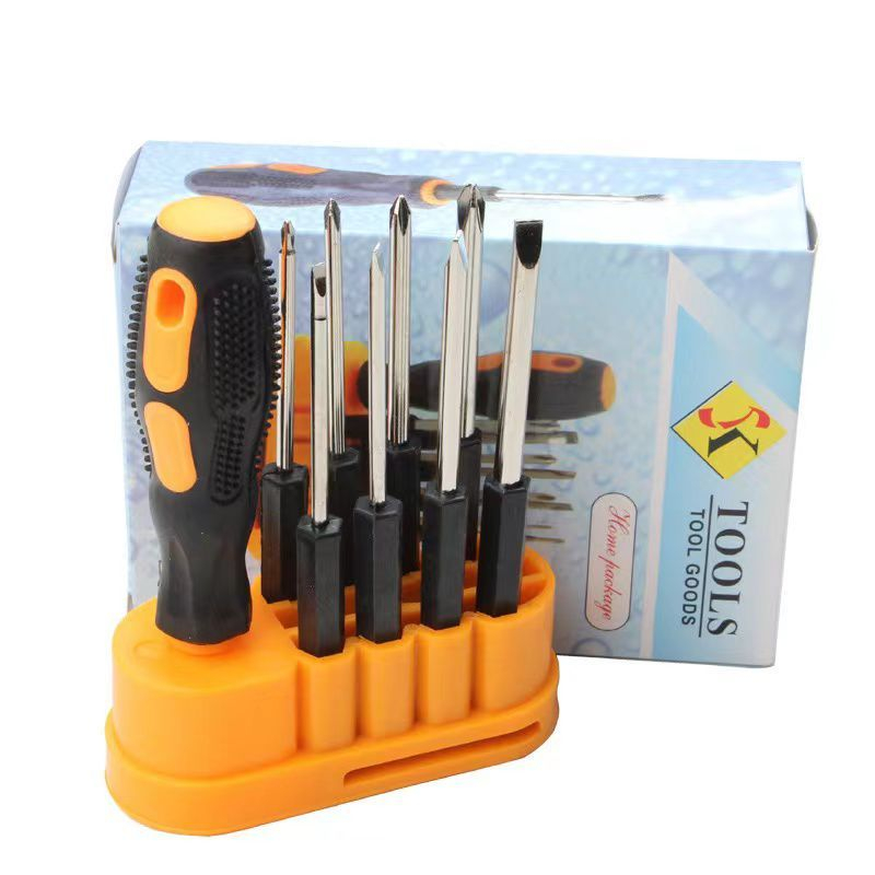 Jual { OMG } OBENG SERBAGUNA SET 8 IN 1 SCREWDRIVER PLUS MINUS OVAL ...