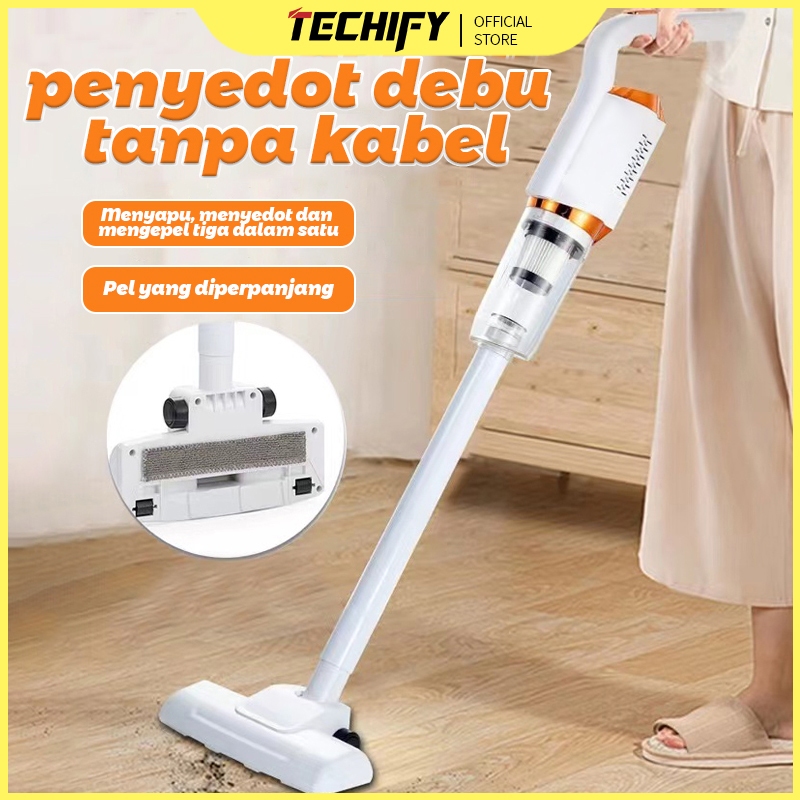 Jual 【TECHIFY】Penyedot Debu 3IN1 Serbaguna Vacuum Cleaner Portable Wireless Pembersih Debu ...