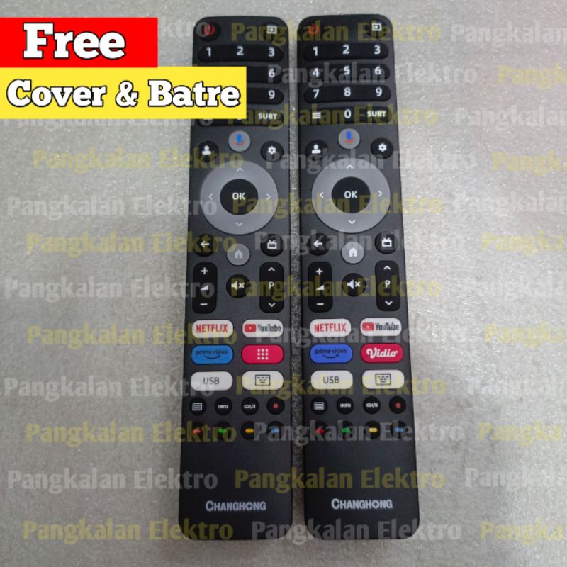 Jual REMOTE CHANGHONG GOOGLE TV ORIGINAL | Shopee Indonesia