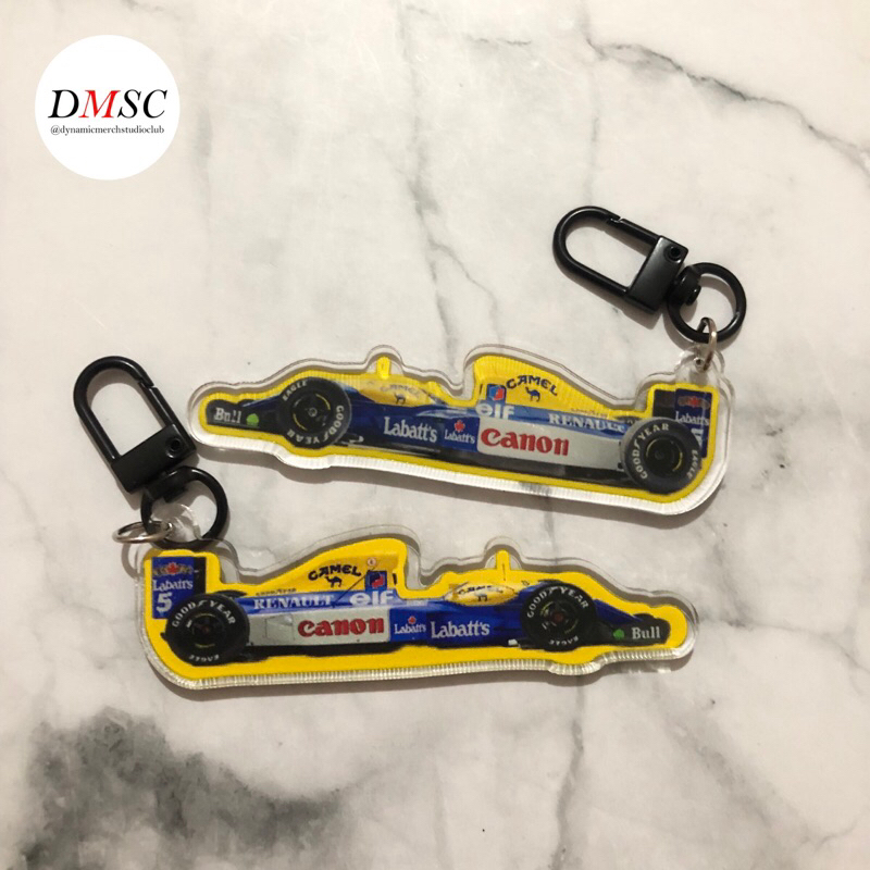 Jual Formula 1 car premium keychain 2 sisi | Shopee Indonesia
