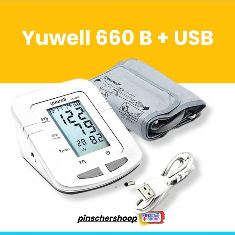 Jual Tensimeter Yuwell 660 B With USB Tensi Digital Alat Ukur Tekanan ...