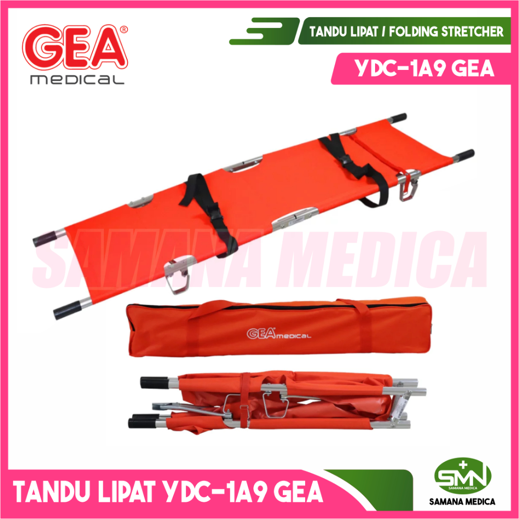 Jual Tandu Lipat 2 / Folding Stretcher 2 GEA - YDC 1A9 Aluminium Kuat Murah | Shopee Indonesia