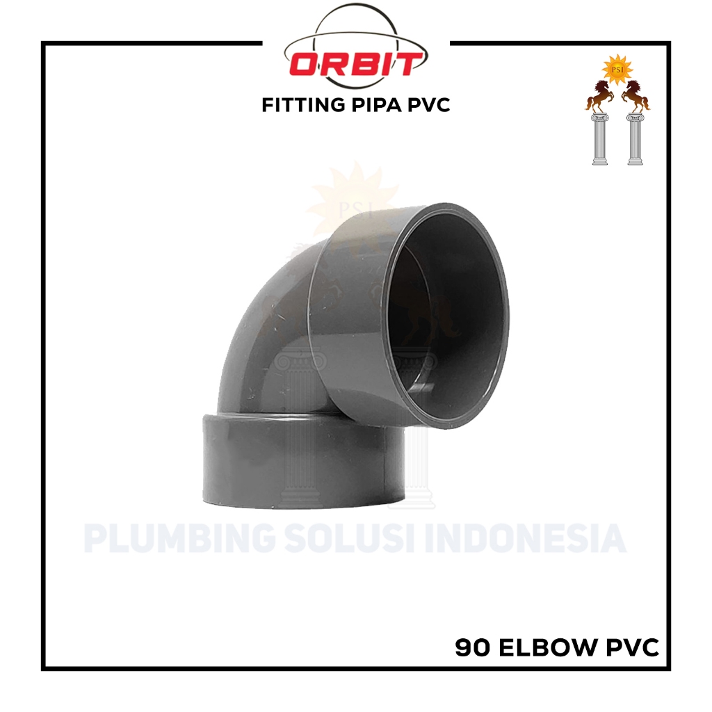 Jual Orbit Elbow / Knee PVC D Fitting Pipa PVC D 4 Inch / 110 mm ...