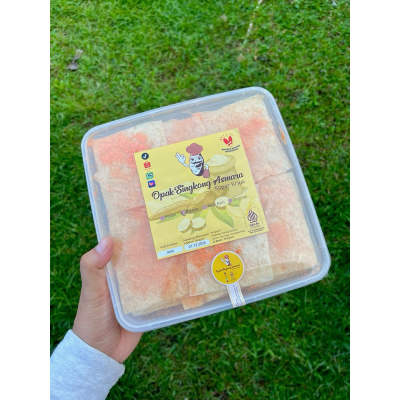 Jual Opak Singkong Asmara super kriuk Kemasan Box 350 gram / box ...