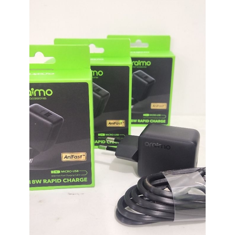 Jual ORAIMO OCW-5184E+M53 Cannon 18s 18W Rapid Charge With Free Fast ...