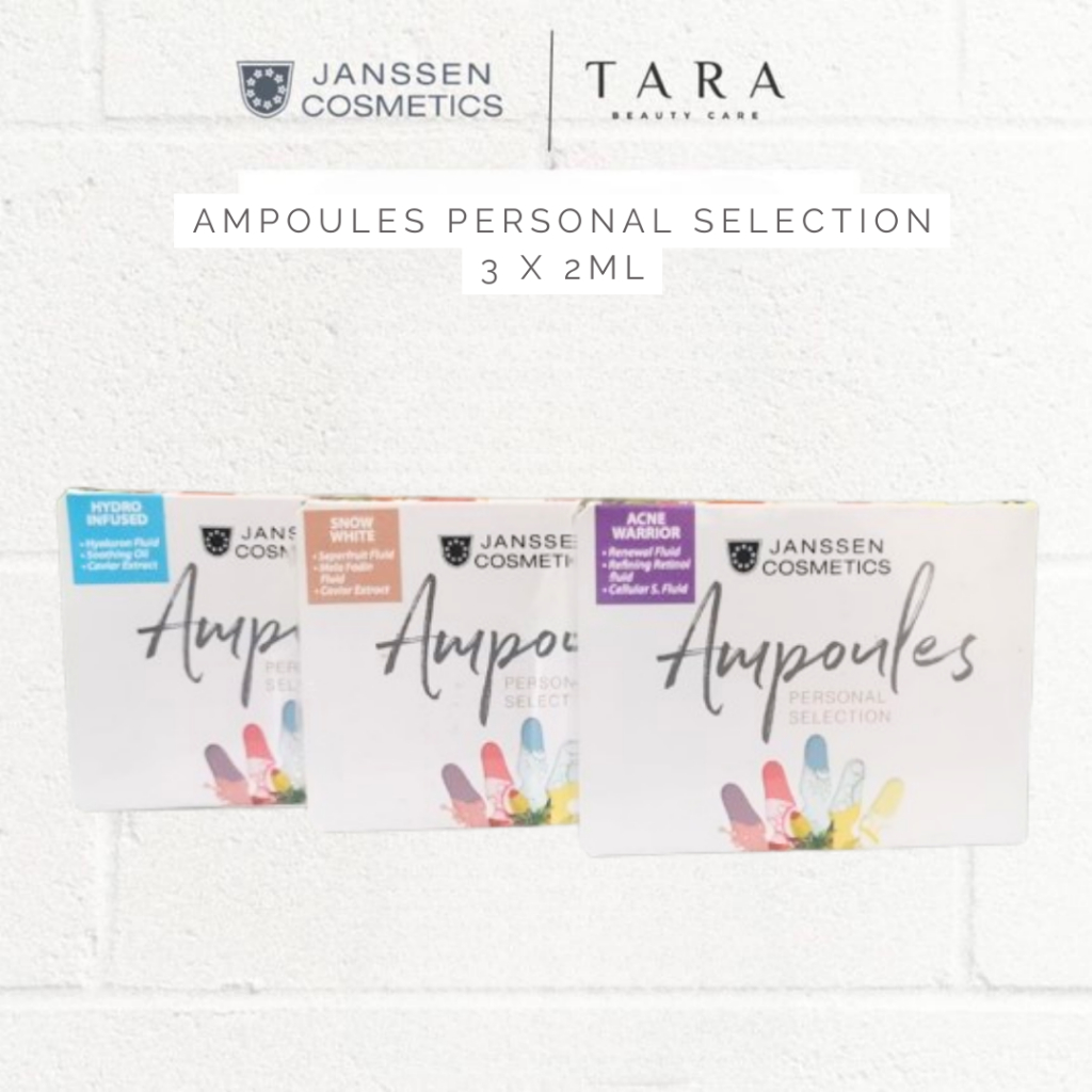 Jual JANSSEN COSMETICS Ampoule Kit 3pc x 2ml | Shopee Indonesia