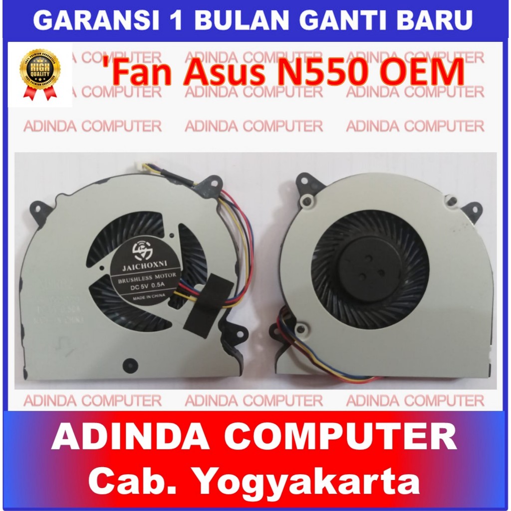 Jual Fan Asus ROG N550 G550 G550J G550JK G550JX OEM | Shopee Indonesia