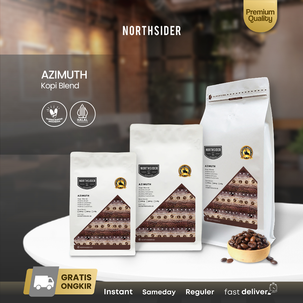 Jual Northsider Kopi arabika Azimuth Blend for Espresso dan Cold brew ...