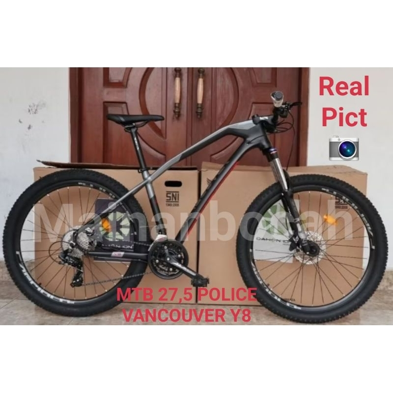 Jual [BONUS JALU] PROMO SEPEDA GUNUNG MTB 27,5 INCH POLICE VANCOUVER Y8 ...