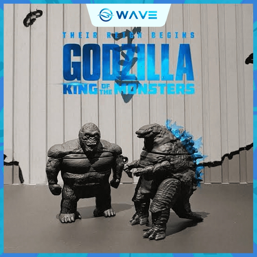 Jual Case Airpods Gen 1 2 3 Pro Model Gorilla Kong & Godzilla Cover ...