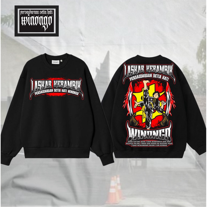 Jual Sweater PSHW Laskar Kerambik Persaudaraan Setia Hati Winongo ...