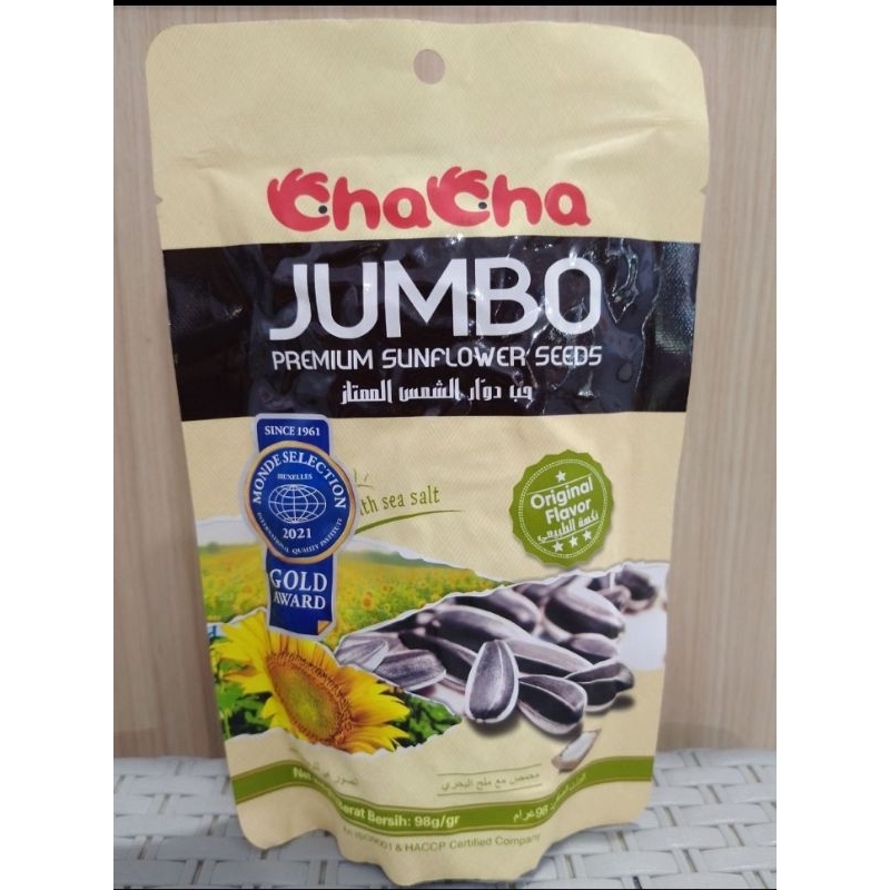 Jual cha-cha Rattan Kuaci Jumbo premium sunflower seeds jajaran import ...