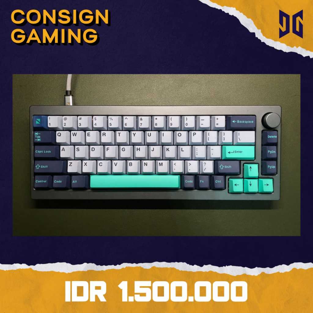 Jual NOIR Z1 65% ALUMINIUM + KEYCAPS NOIR LUMINOUS + SWITCH HORIZON ...