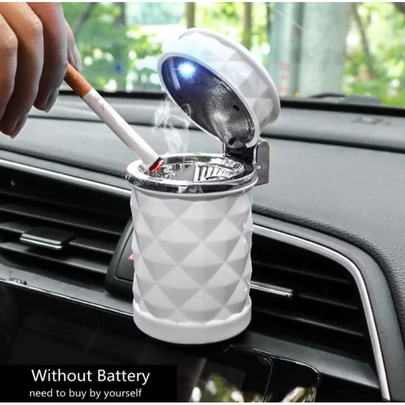 Jual ASBAK MOBIL DIAMOND LED CAR ASHTRAY ESTETIK | Shopee Indonesia