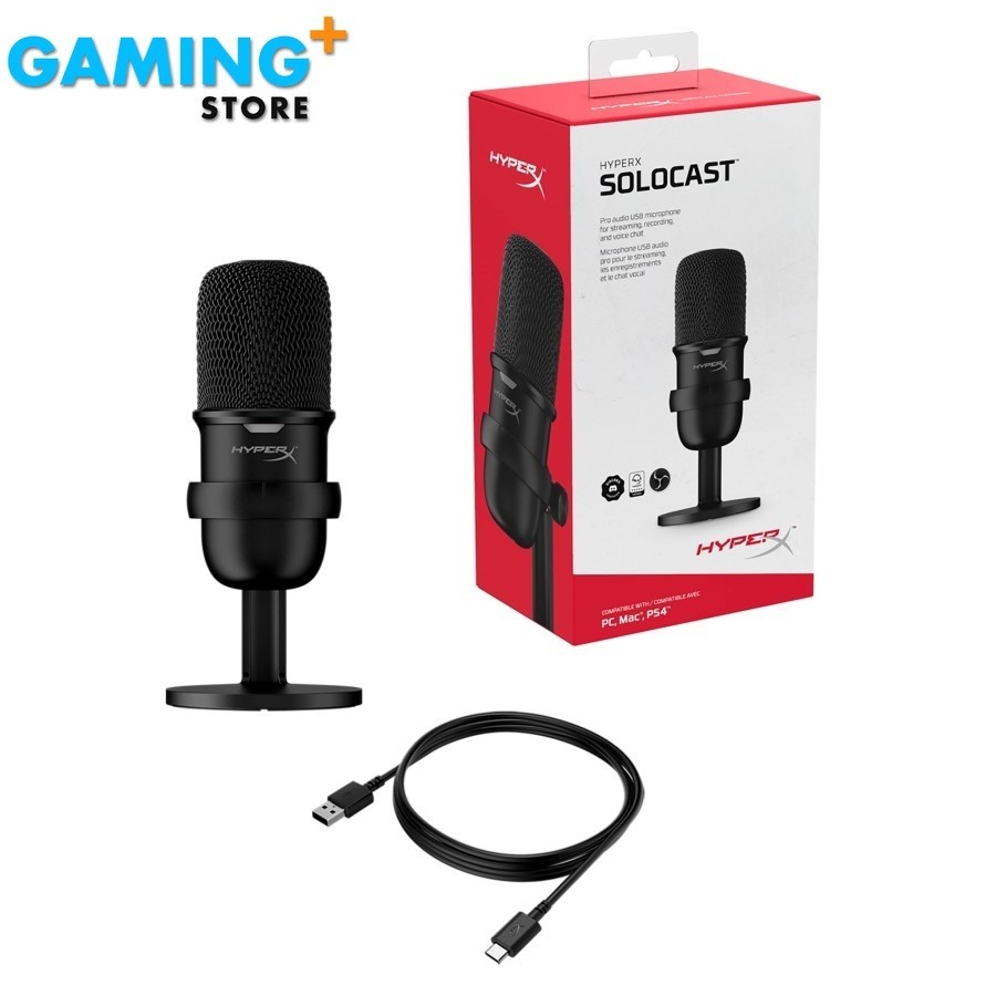 Jual HyperX Solocast Microphone (Black) | Shopee Indonesia