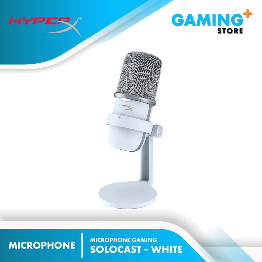 Jual Microphone HyperX Solocast - White | Shopee Indonesia