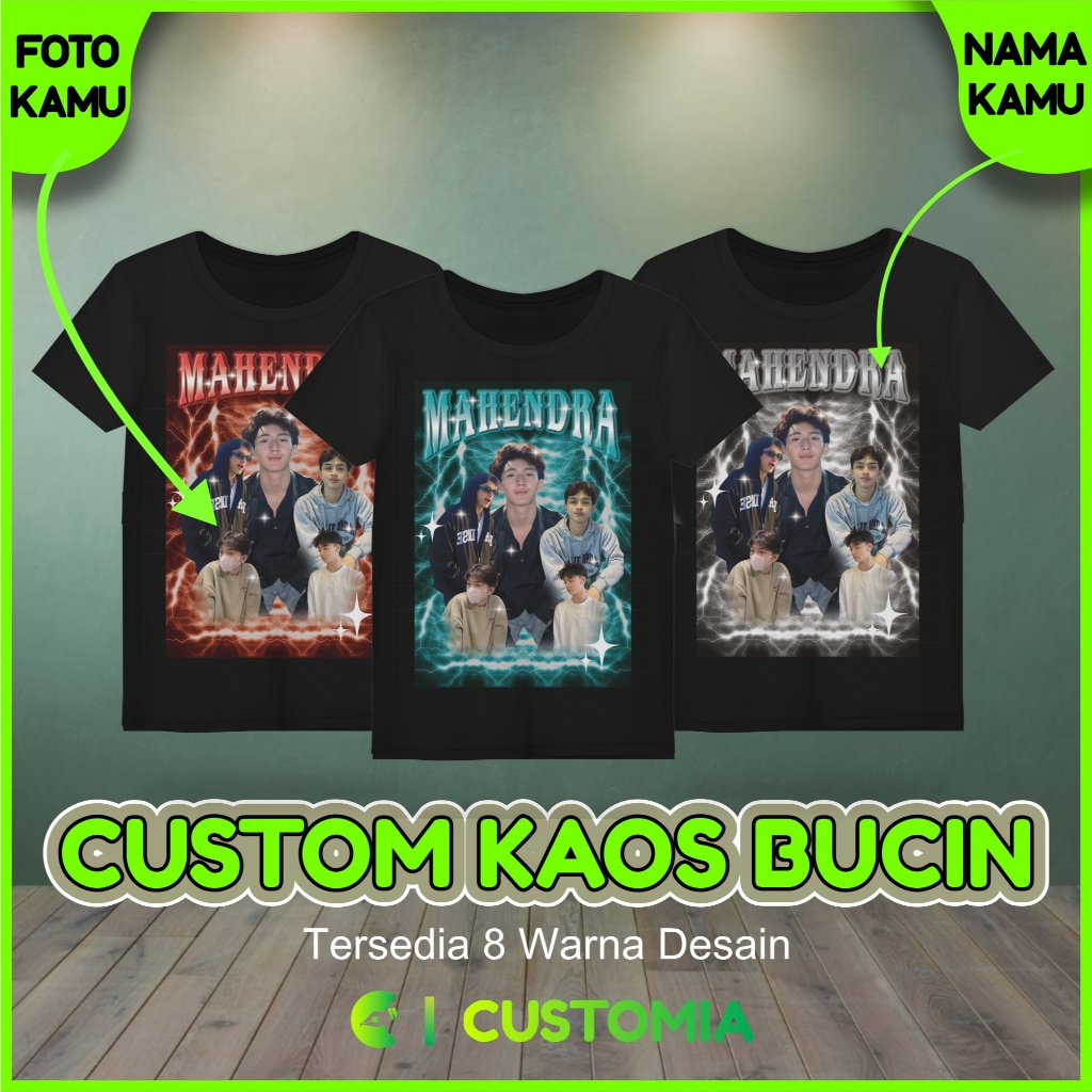 Jual GRATIS DESAIN !!! Kaos Couple CUSTOM FOTO STREETWEAR BISA REQUES ...