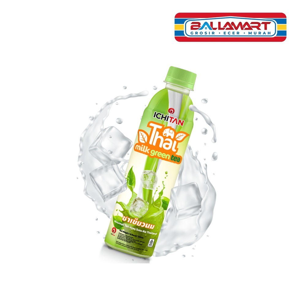 Jual ICHITAN THAI MILK GREEN TEA 300ML | Shopee Indonesia