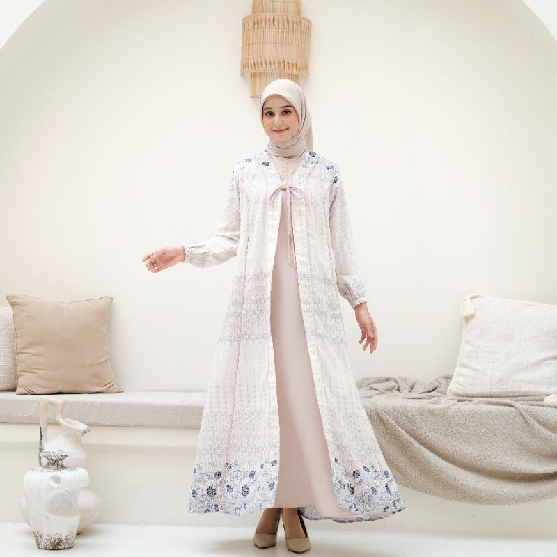 Jual Dress Wanita Gamis Homedress Busui Friendly Ayyana KVG Modesty ...