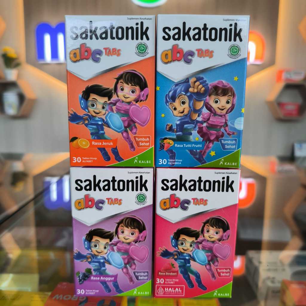 Jual Sakatonik ABC Botol Isi 30 Tablet Kunyah (Semarang) | Shopee Indonesia