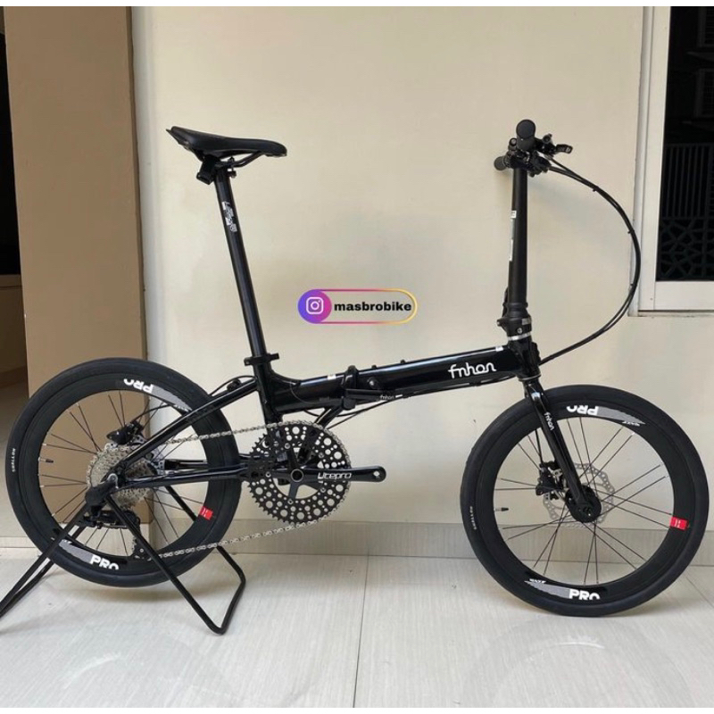 Jual sepeda lipat fnhon blast discbrake 1 x 10 speed new rakit | Shopee Indonesia