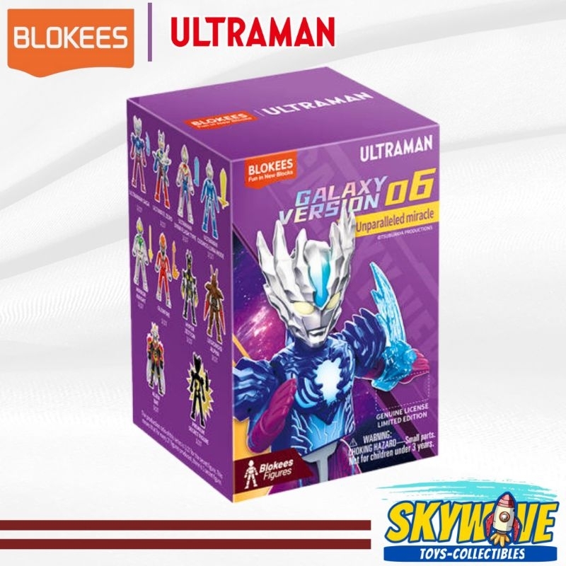Jual Action Figure Blokees Ultraman GV-06 Unparalleled Miracle Blind Box (Open For Check ...