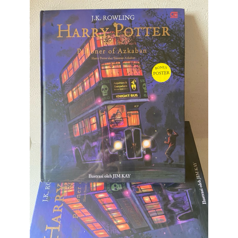Jual Harry Potter & Prisoner of Azkaban Illustrated by Jim Kay | Shopee ...