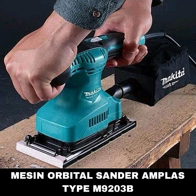Jual MAKITA - MESIN ORBITAL SANDER / AMPLAS TYPE M9203B (ORIGINAL ...