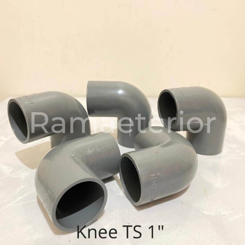 Jual KNEE 1 inchi TS SINYLON - keni bengkok sambungan paralon | Shopee ...