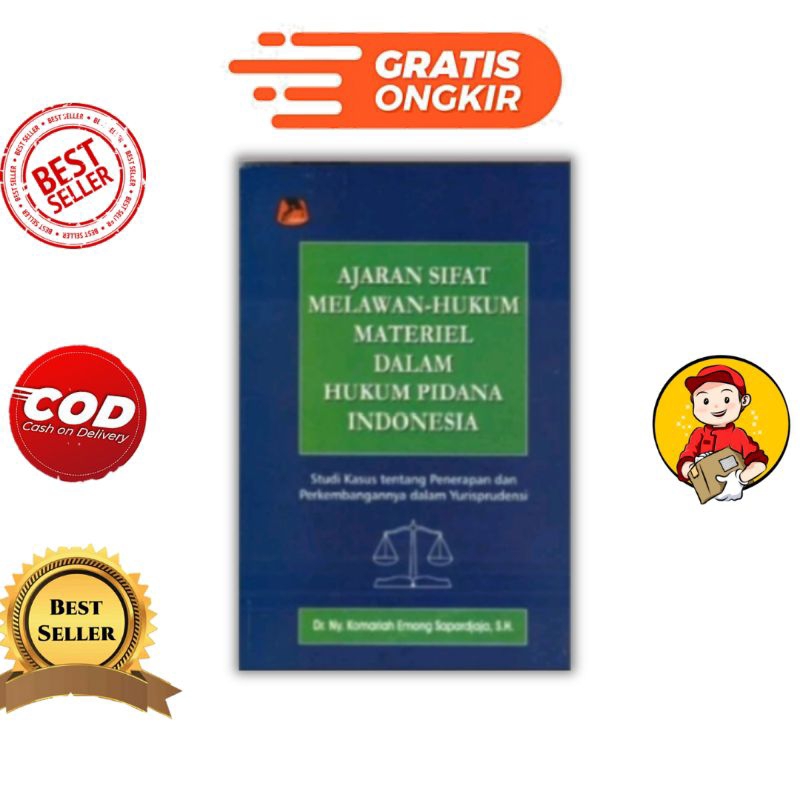 Jual Buku Ajaran Sifat Melawan Hukum Materiil dalam Hukum Pidana ...