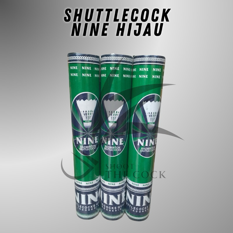 Jual ORIGINAL Shuttlecock/Cock/Kok Nine Hijau | Shopee Indonesia