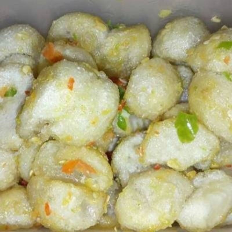 Jual CIMOL Goang - cimol mentah sambal ijo extra pedas daun jeruk khas ...
