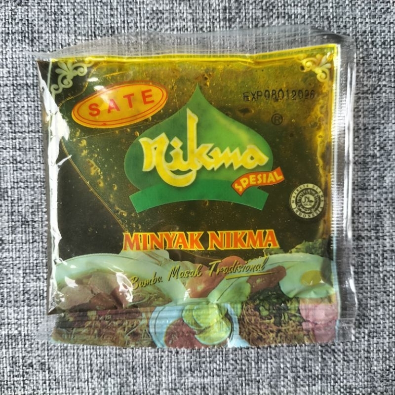 Jual Bumbu MINYAK SATE Nikma Spesial Bumbu Masak Tradisional Minang 40gr | Shopee Indonesia