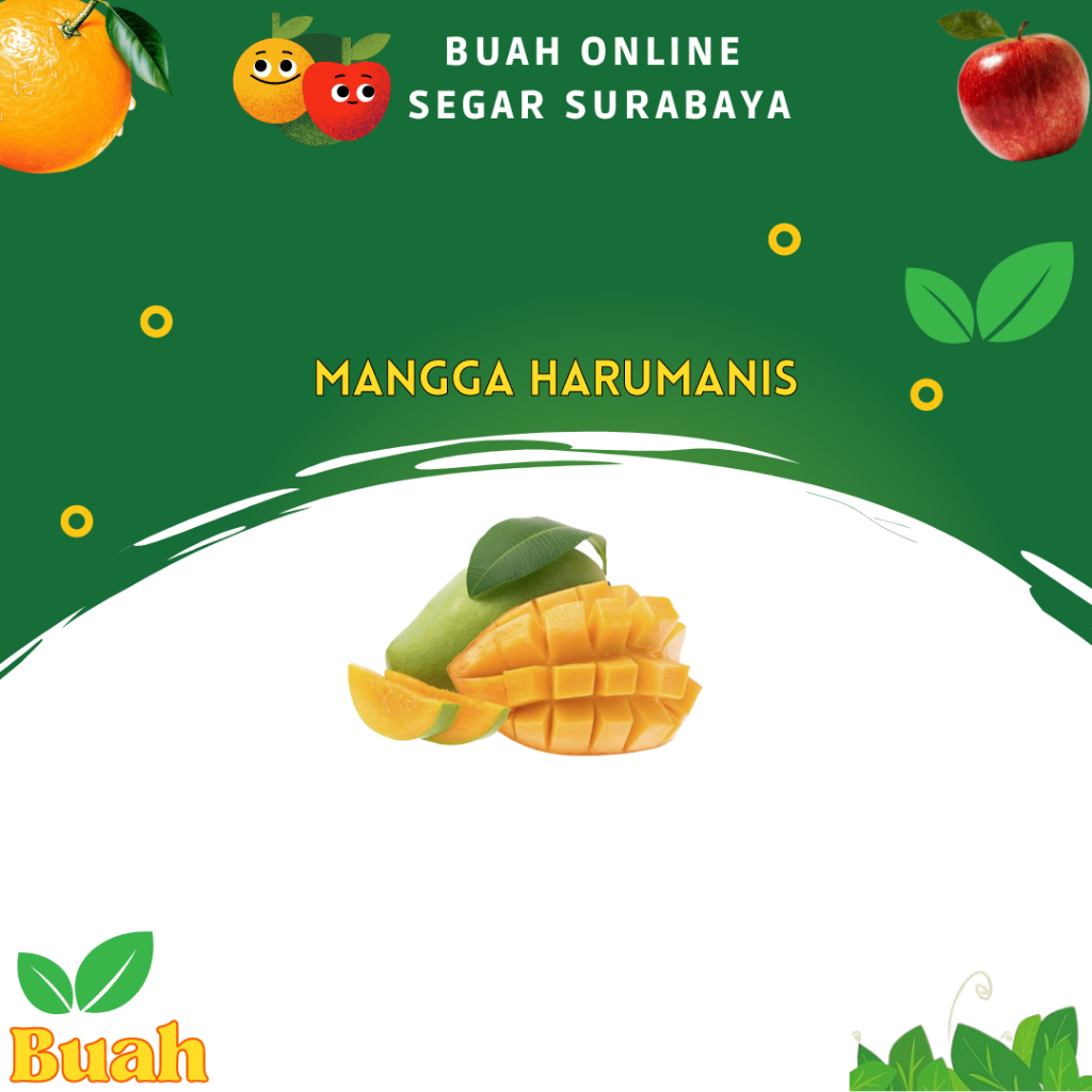 Jual Mangga Harumanis (900GR-1KG) mentah / matang harap tanya stok dulu ...